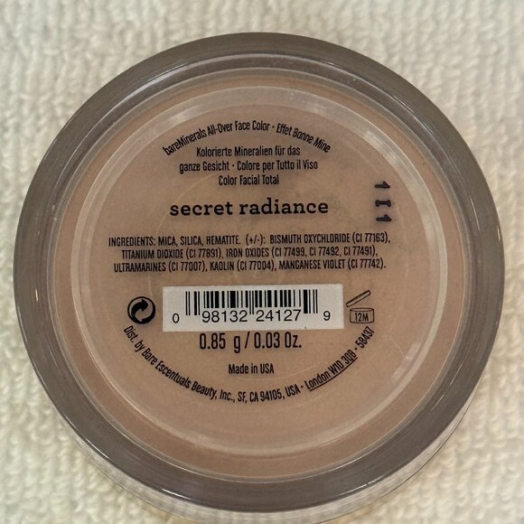 bareMinerals | Makeup | Bareminerals Secret Radiance Loose Mineral ...